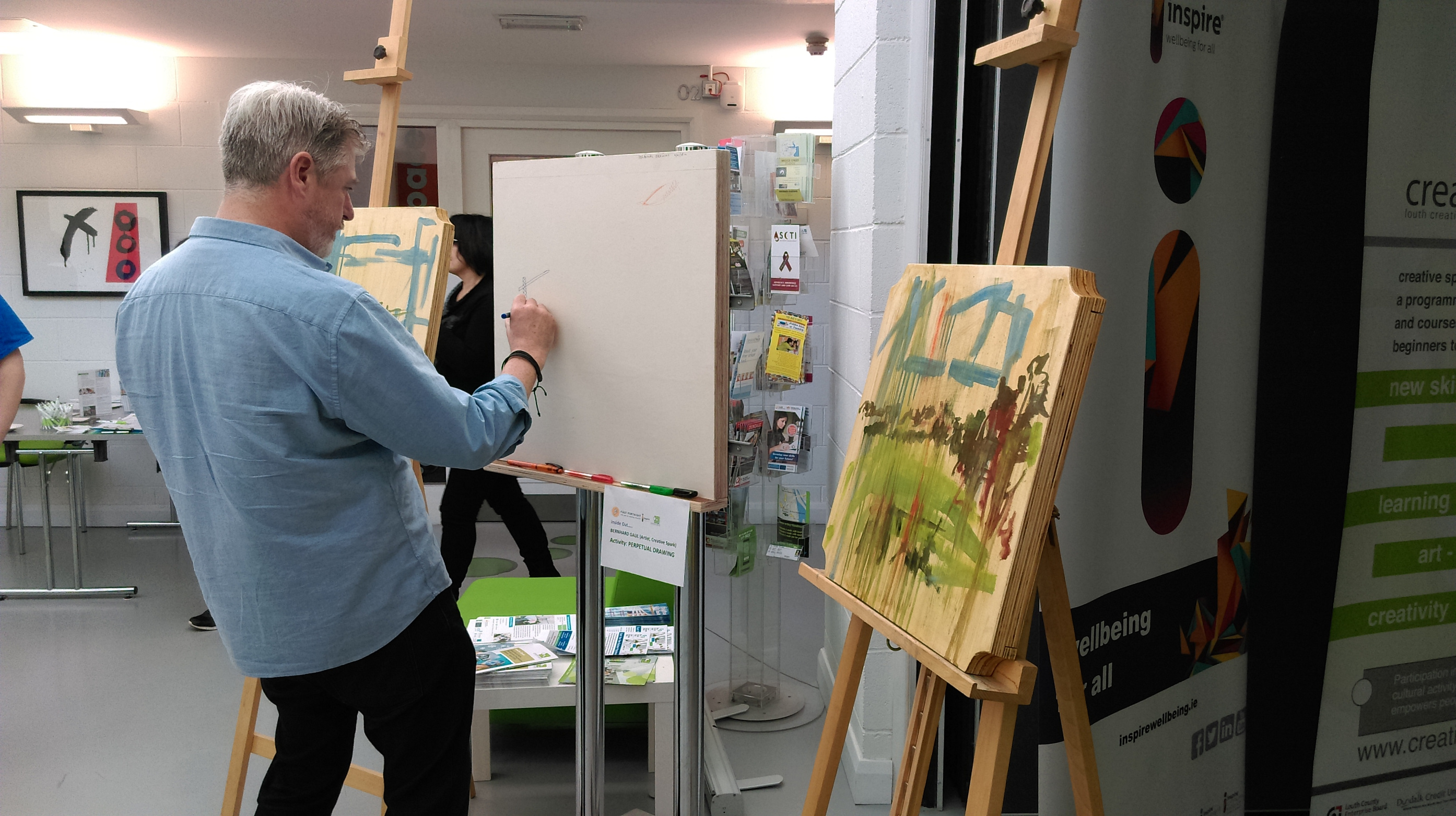 Perpetual Drawing + 2 Landscapes